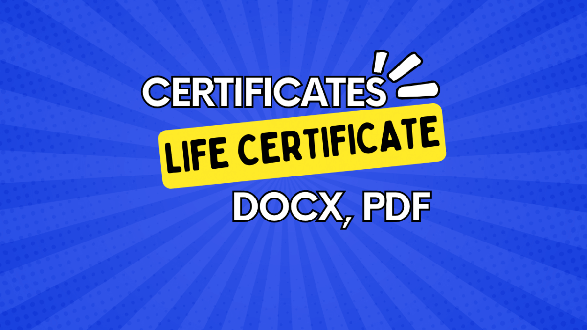 Life Certificate - Education Insider