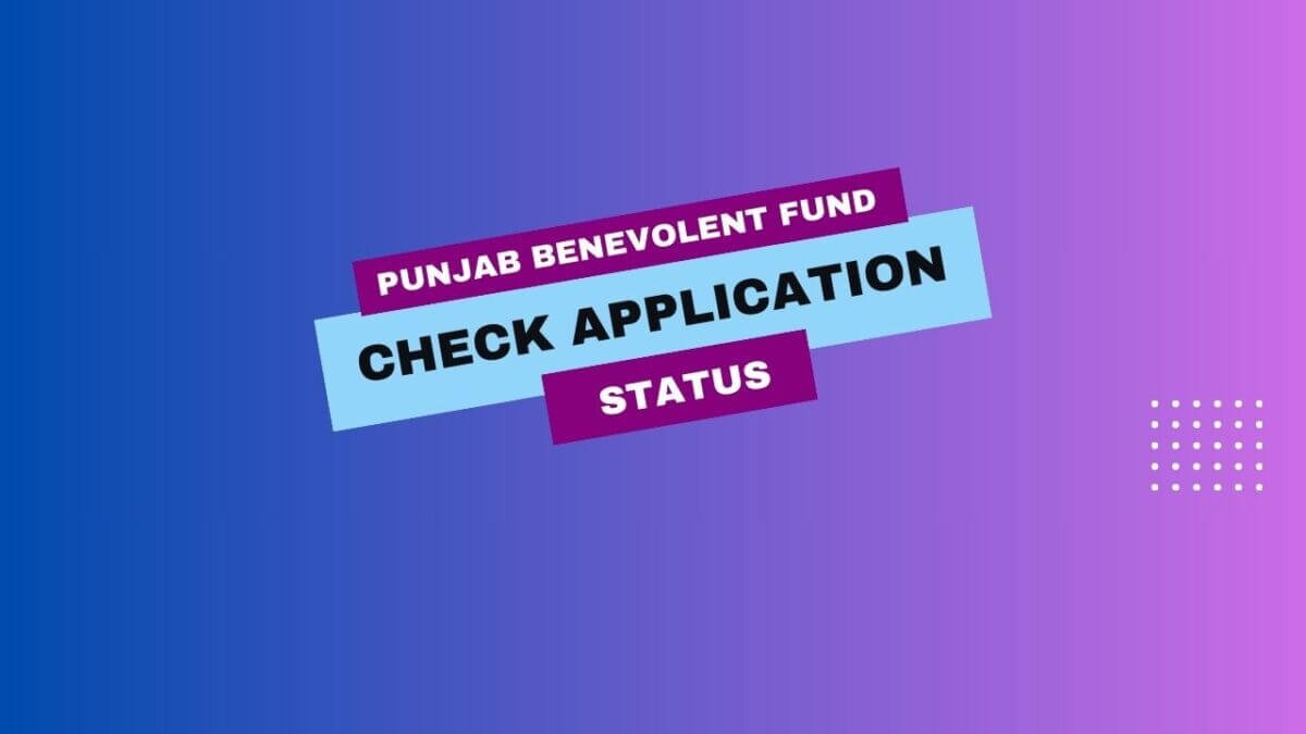 Benevolent Fund Management System: Check Application Status - Education ...
